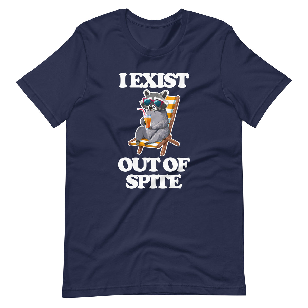 I Exist Out Of Spite (Raccoon) T-Shirt (Unisex) – NoiseBot.com