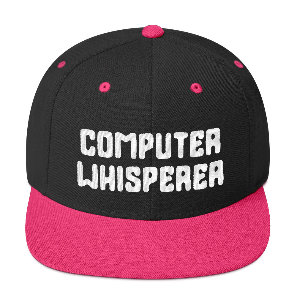 Computer Whisperer Snapback Hat – NoiseBot.com